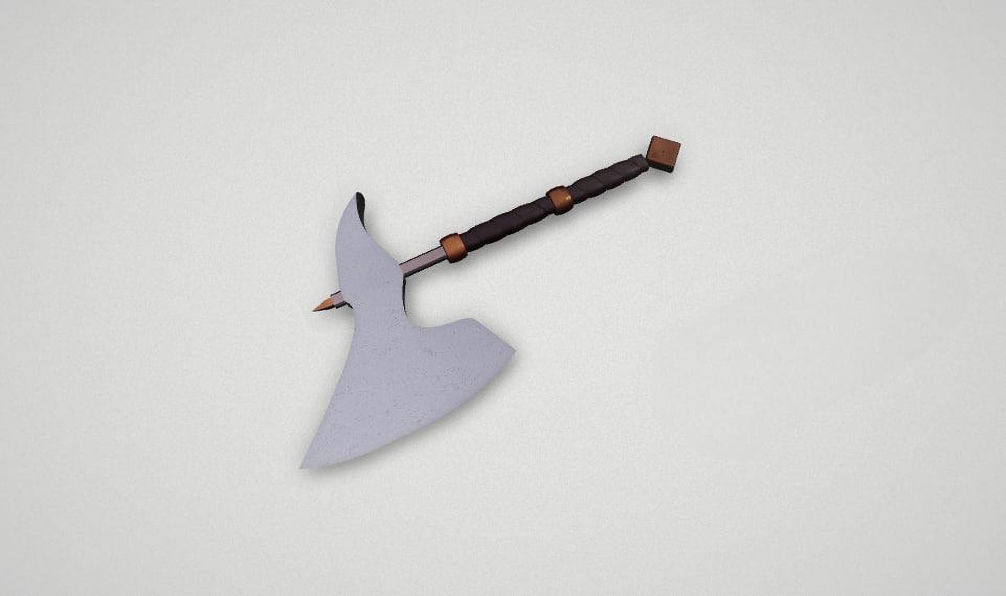 Game asset Timeless Silver Blade Weapon 3D model | CGTrader