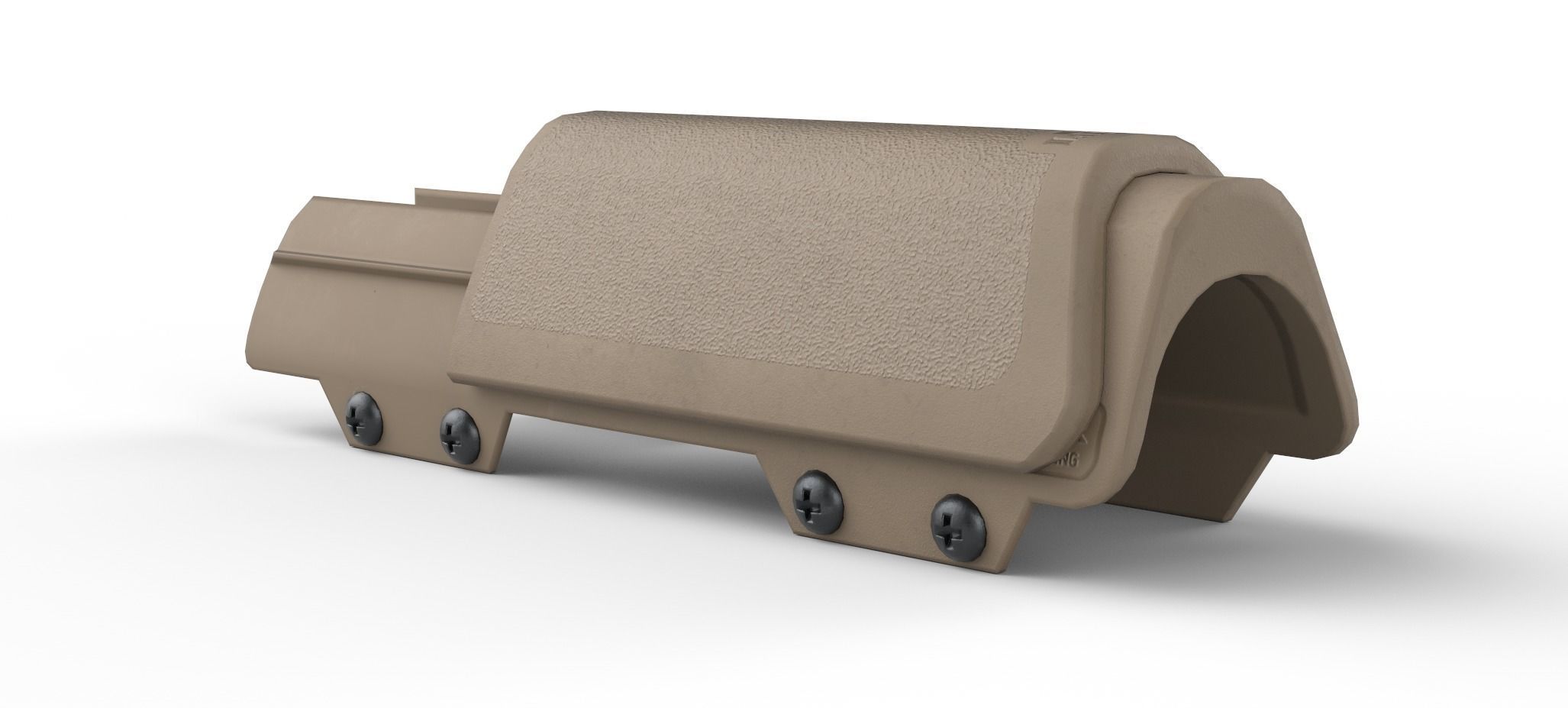 3D model Larue Tactical RISR Stock Riser Low Poly 3D Model VR / AR ...