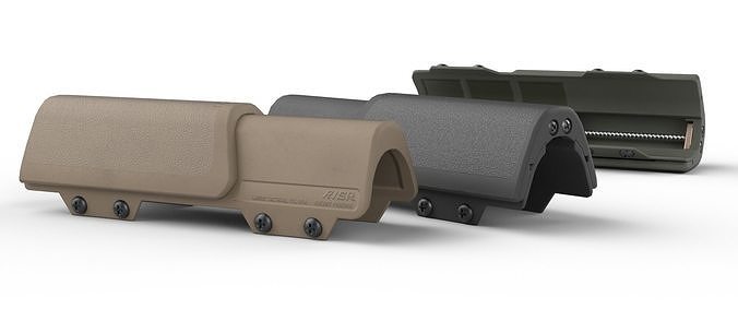 3D model Larue Tactical RISR Stock Riser Low Poly 3D Model VR / AR ...