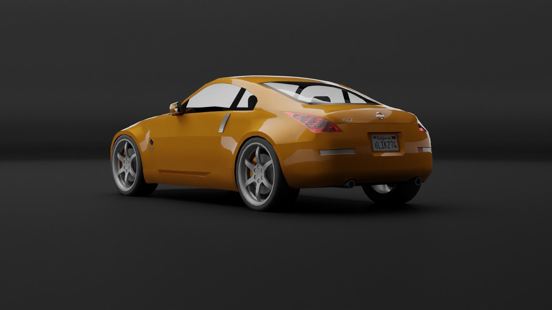 Nissan 350Z free VR / AR / low-poly 3D model | CGTrader