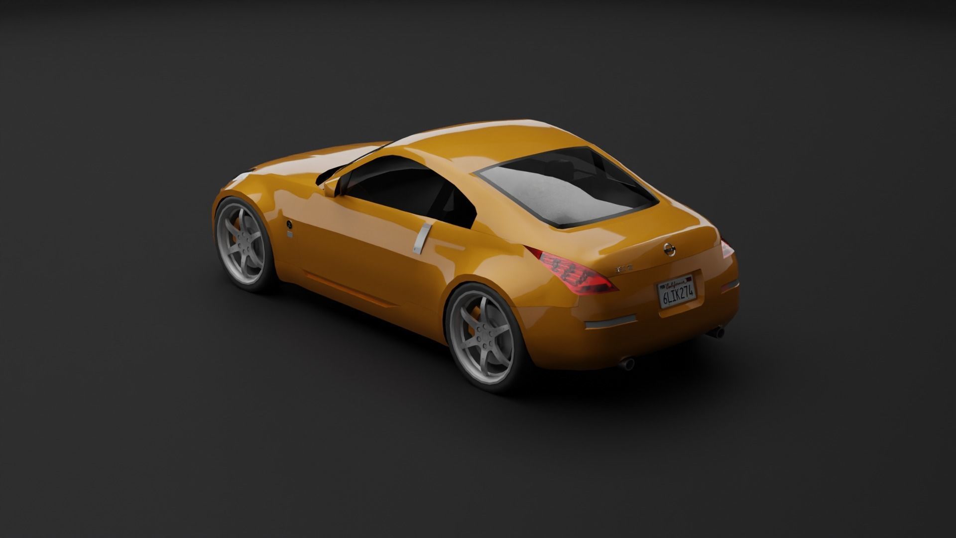 Nissan 350Z free VR / AR / low-poly 3D model | CGTrader