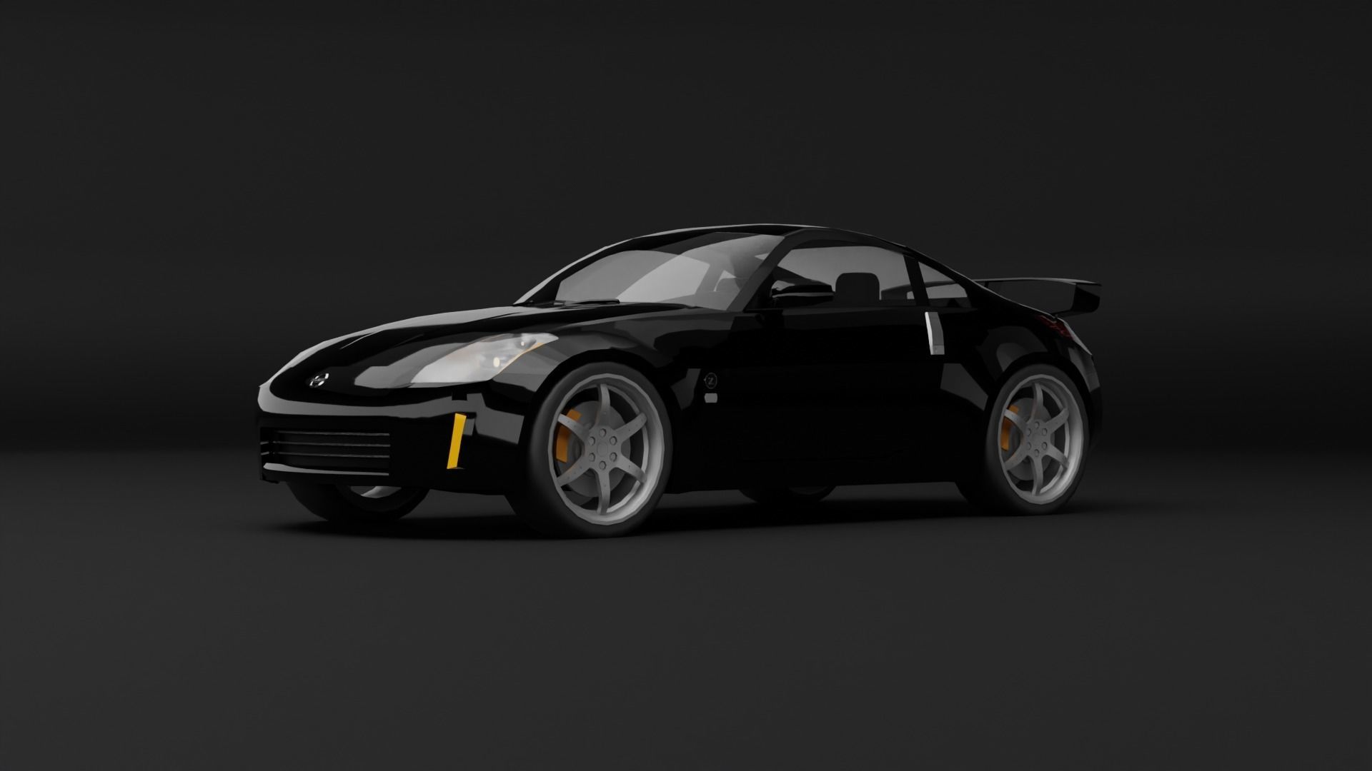 Nissan 350Z free VR / AR / low-poly 3D model | CGTrader
