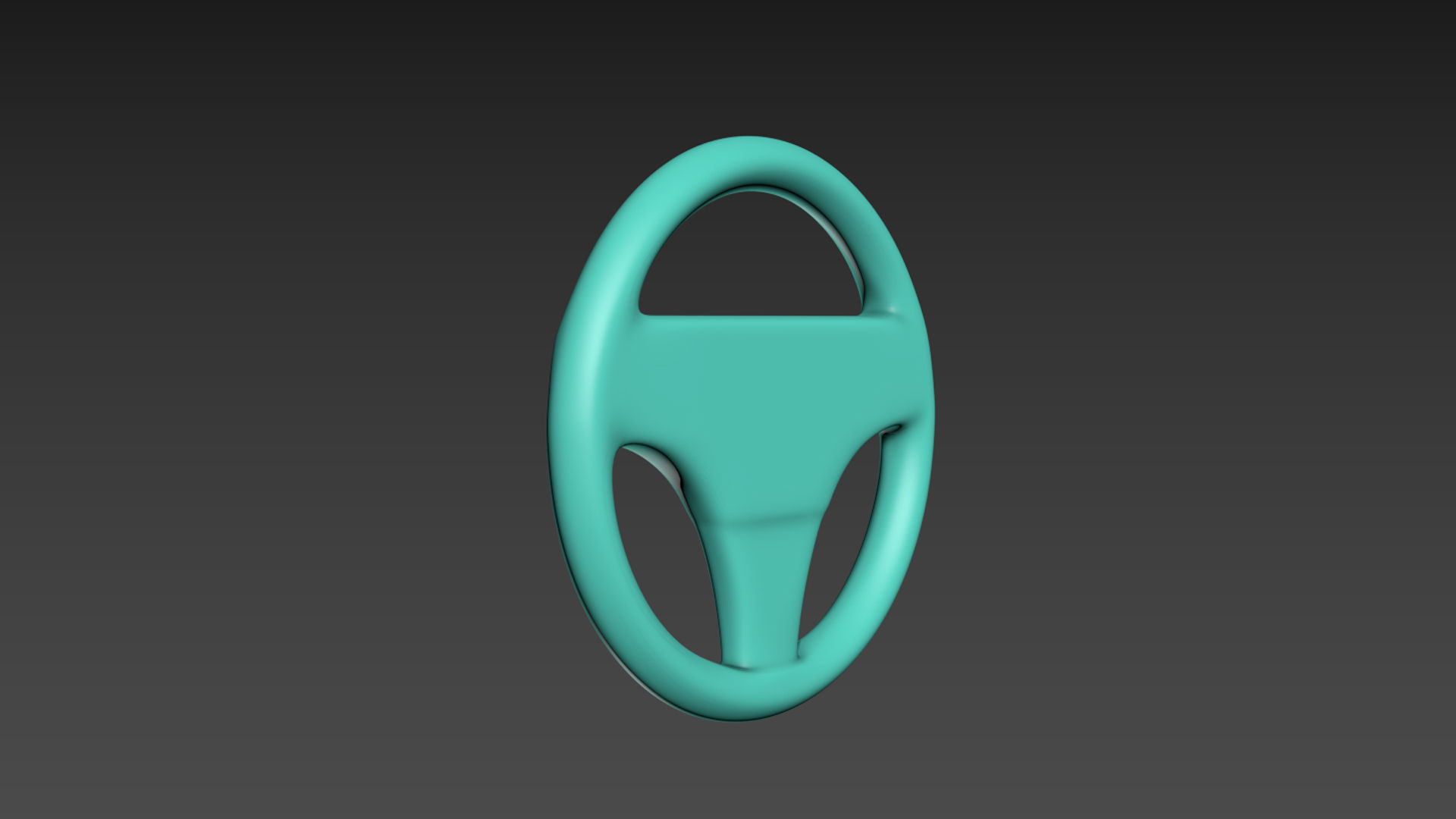 Steering wheel 3D model 3D printable | CGTrader