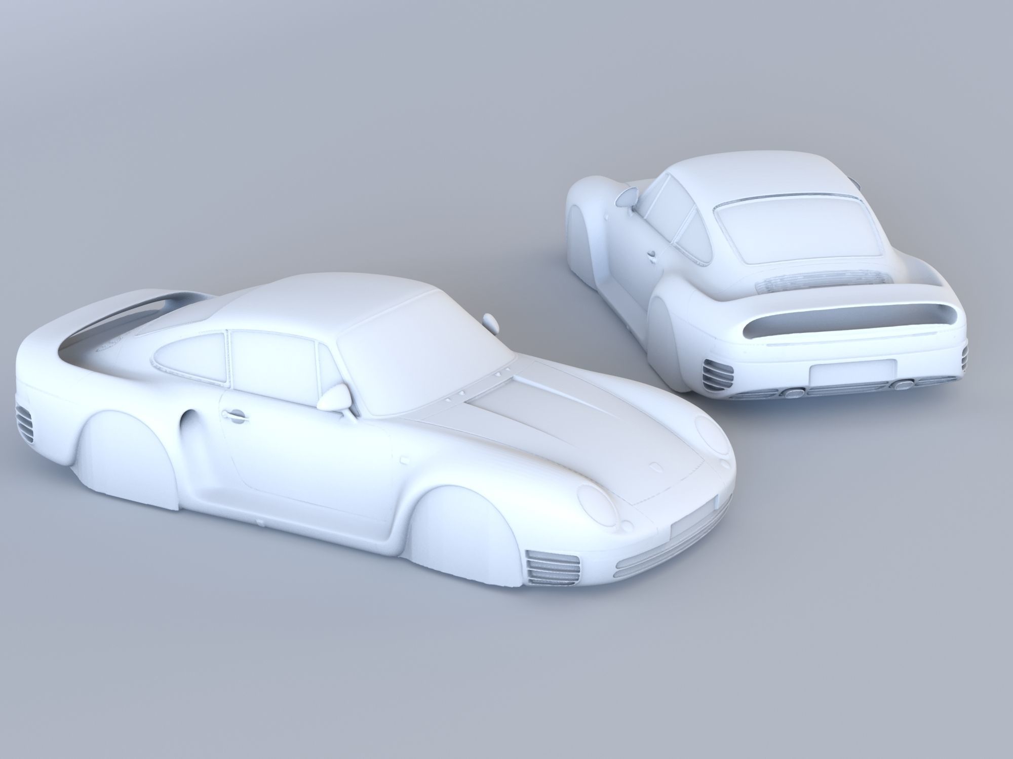 Porsche 959 3D printable 3D model 3D printable | CGTrader