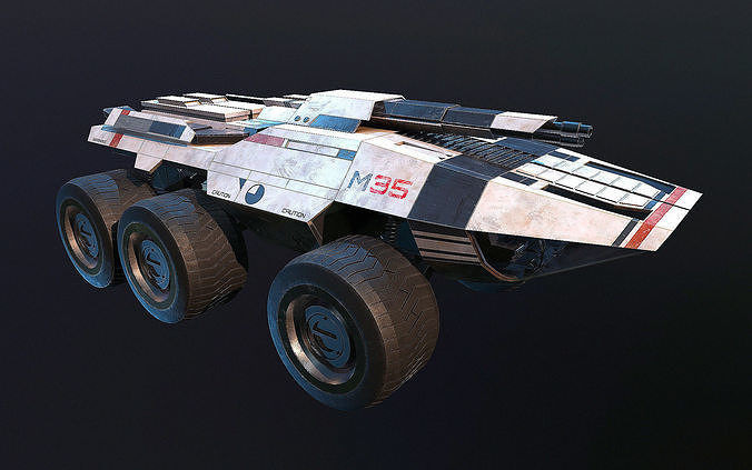 Mako M35 Mass Effect 3D model | CGTrader