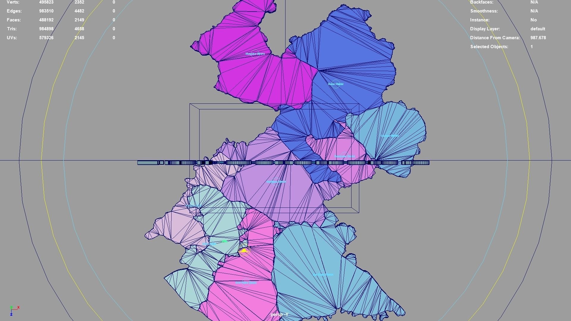Erbil Governorate Iraqi Kurdistan Region Iraq map region 3D model ...