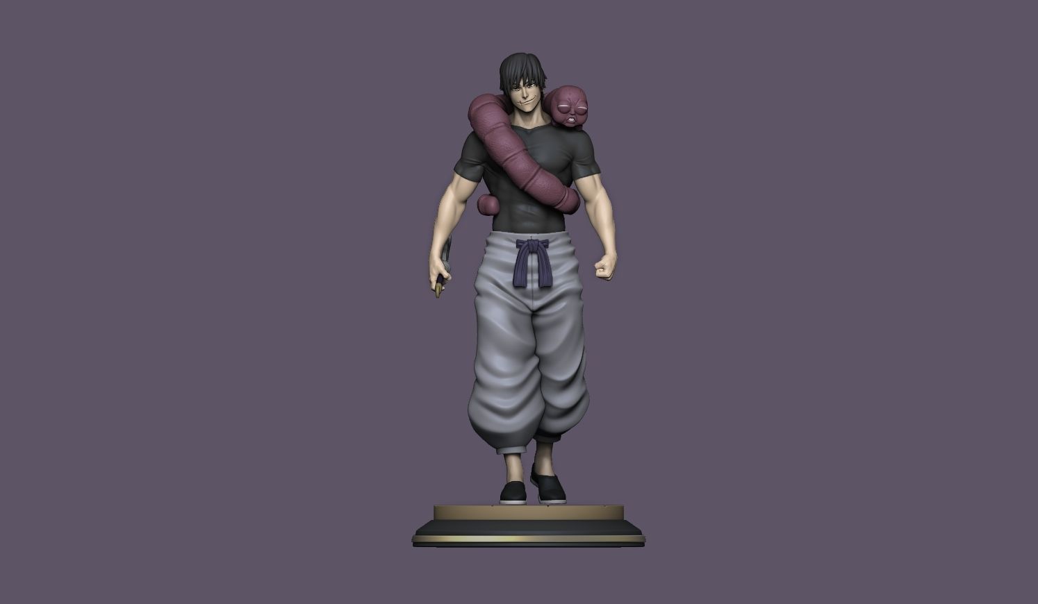 Toji Fushiguro - Jujutsu Kaisen 3D model 3D printable | CGTrader