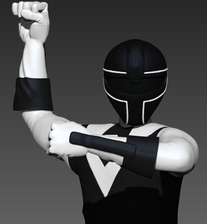 MASKMAN BLACK 3d model 3D model 3D printable | CGTrader
