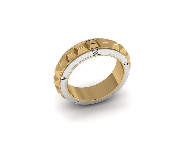 Rings 3D model 3D printable | CGTrader