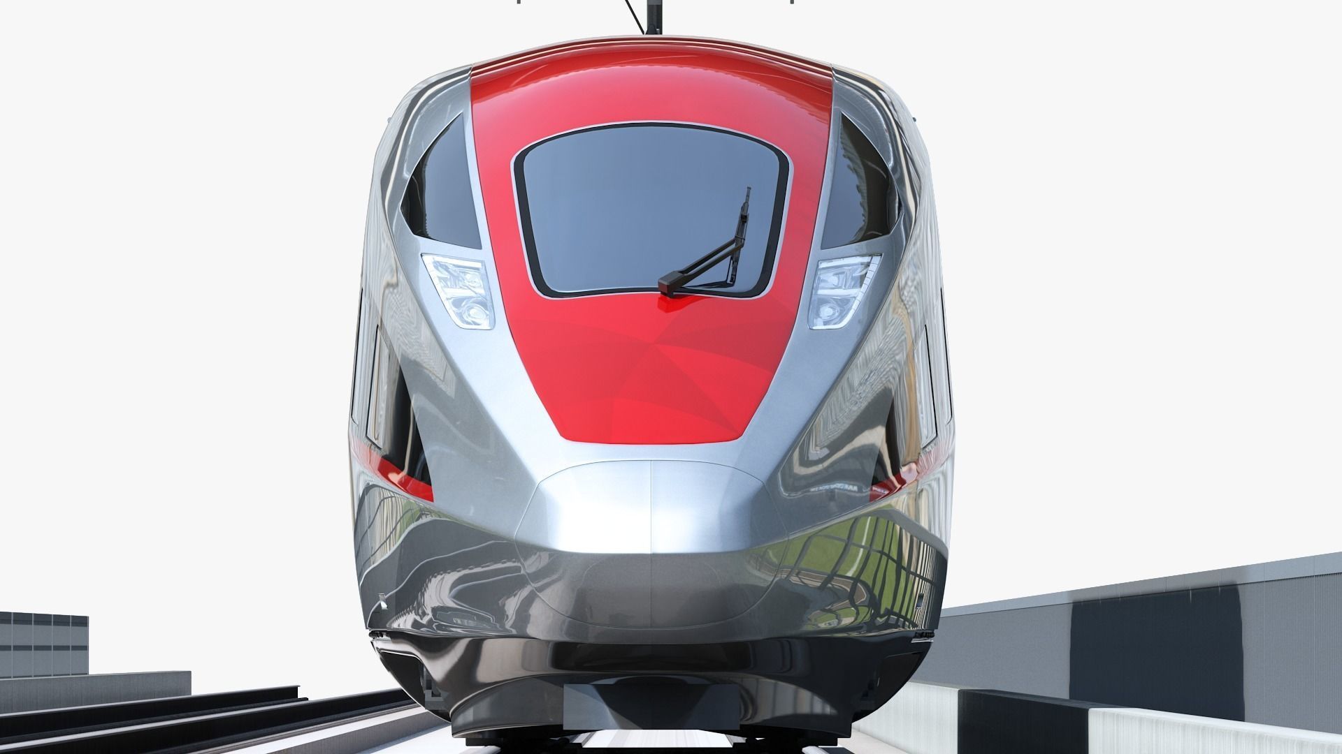 KCIC400AF Jakarta-Bandung High Speed Rail 3D model | CGTrader