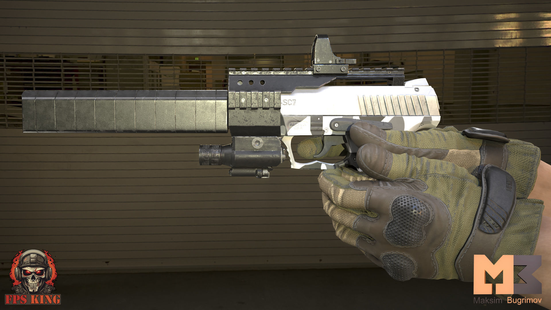 3D model FPS ANIMATIONS SINGLE PISTOL VR / AR / low-poly | CGTrader