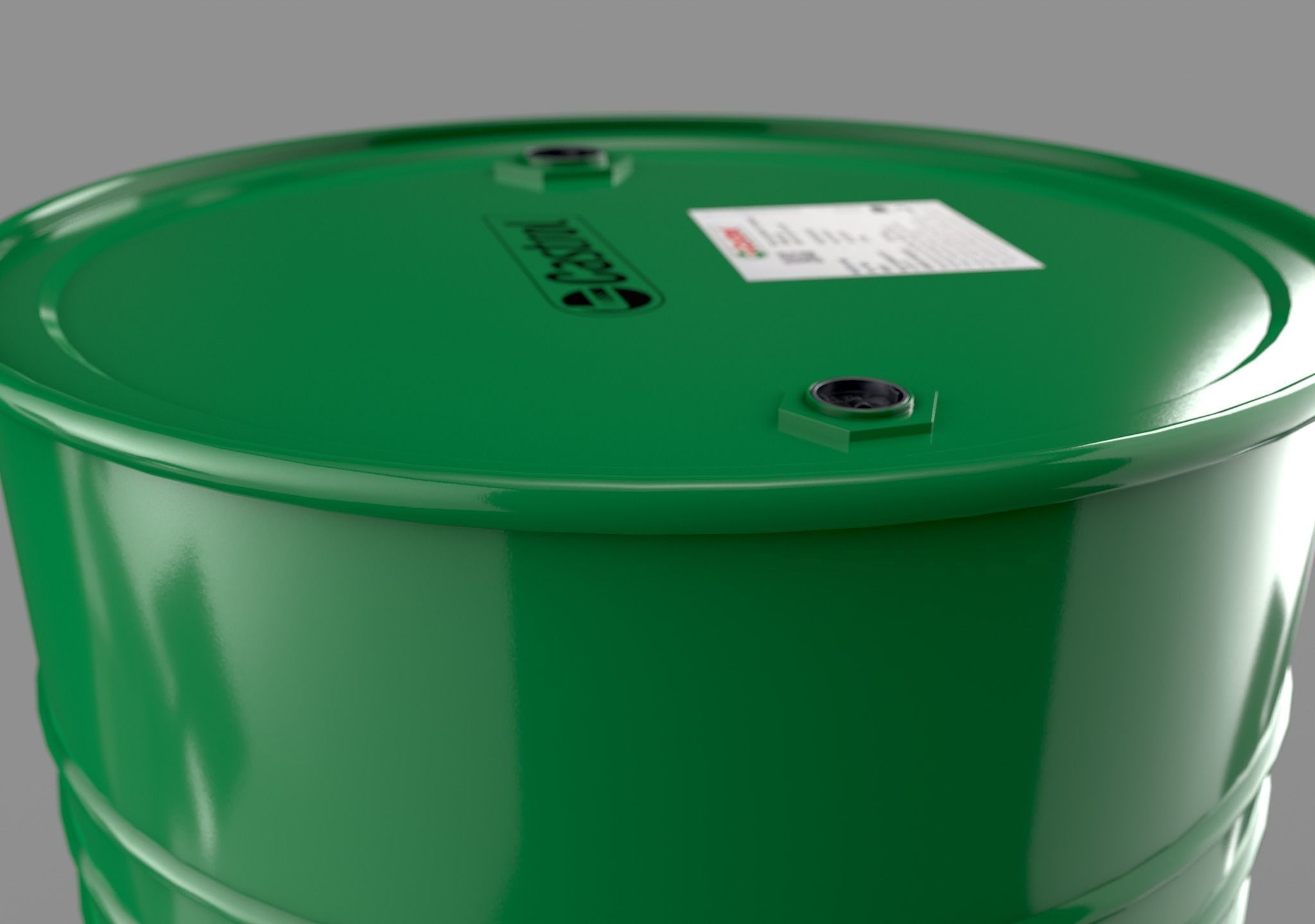 3D model Realistic Castrol Oil Barrel 3D Model VR / AR / low-poly ...