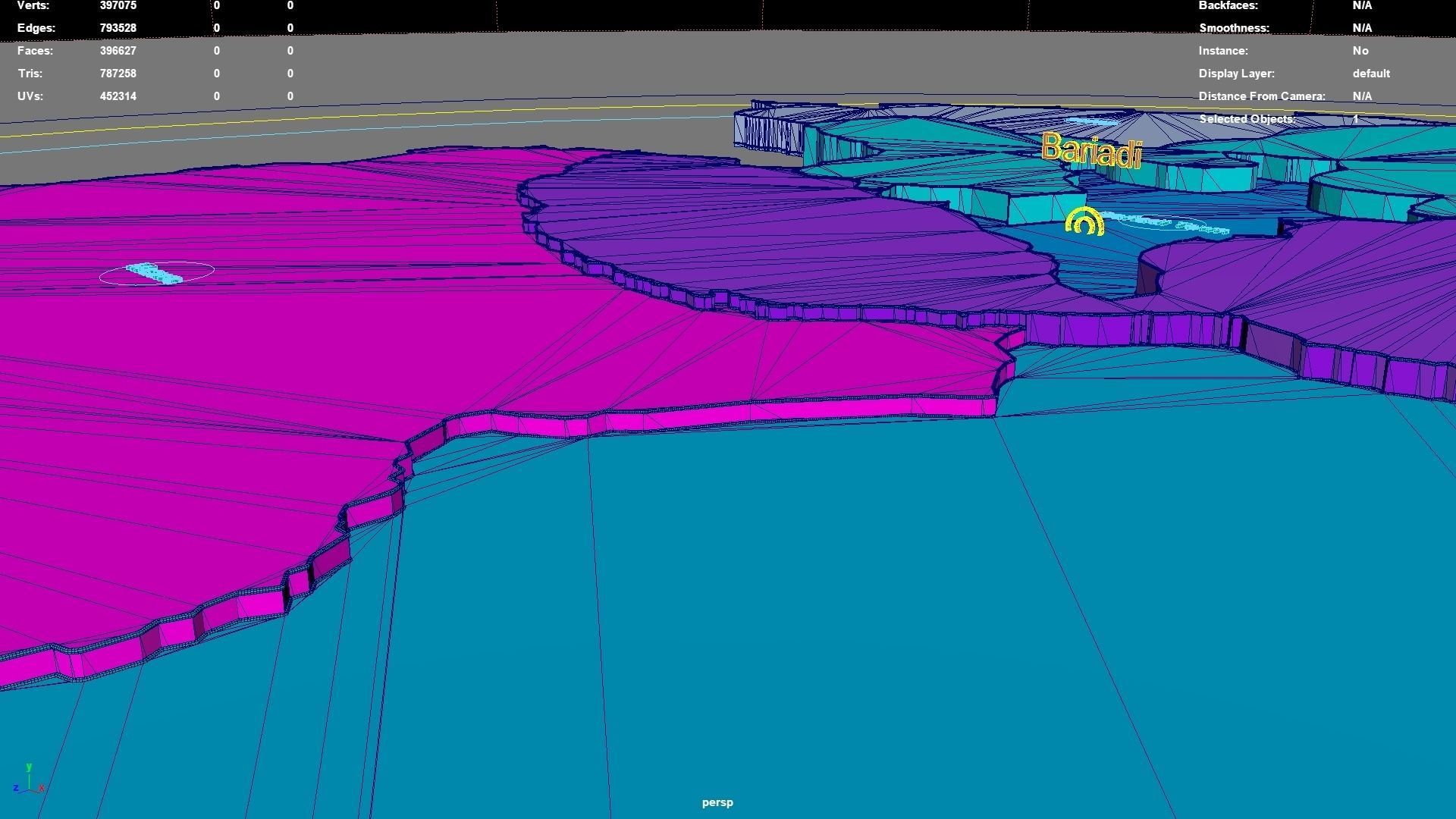 Simiyu Lake Zone Tanzania map region geography political 3D model ...
