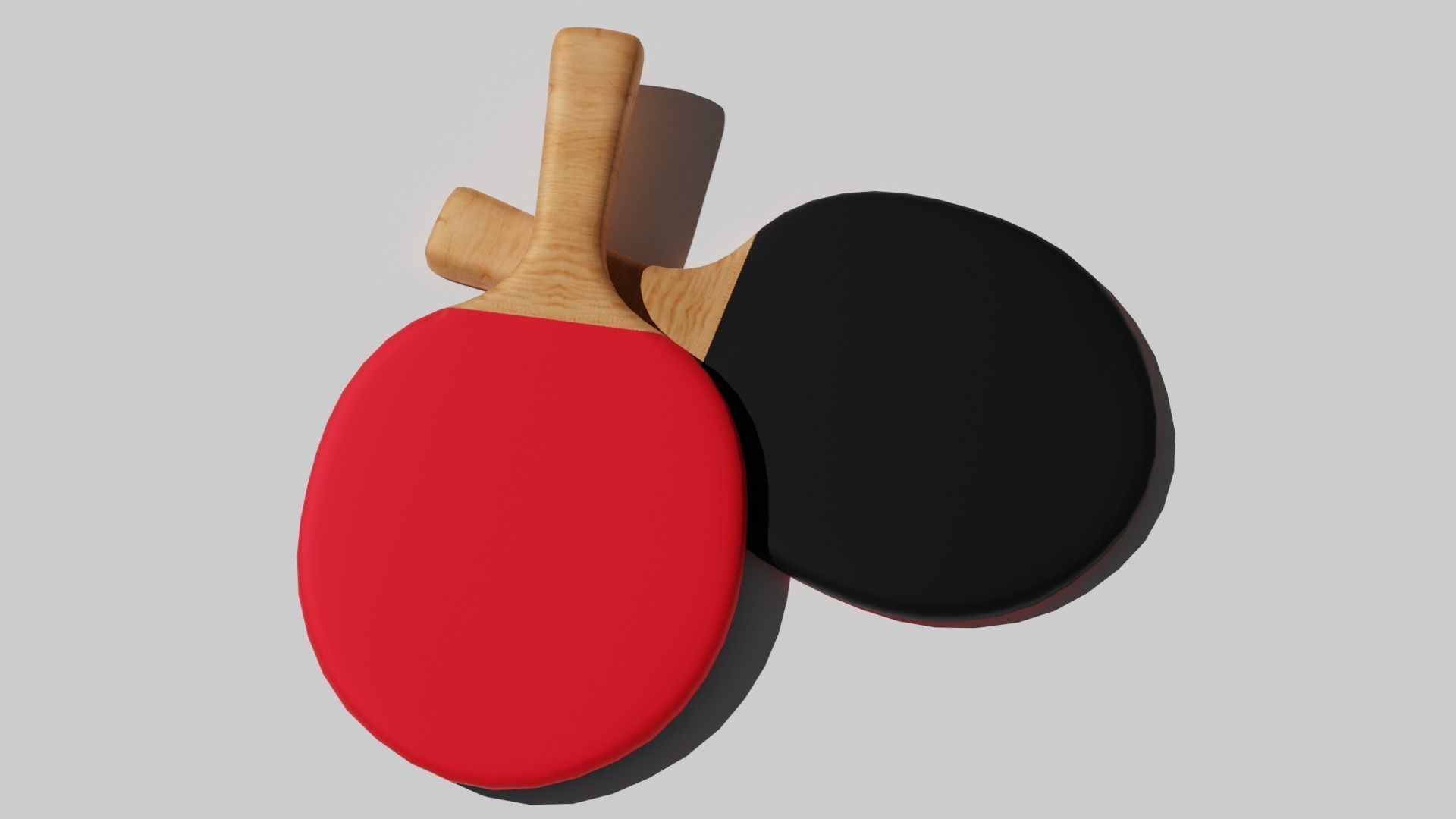 Table tennis racket free VR / AR / low-poly 3D model | CGTrader