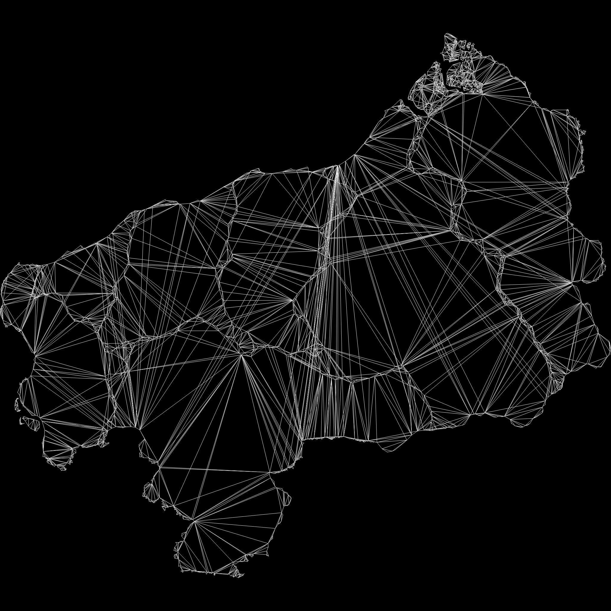 Esmeraldas Ecuador map region geography political geographic 3D model ...