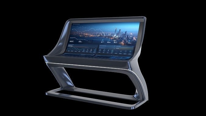 Multifunction display 3D model | CGTrader