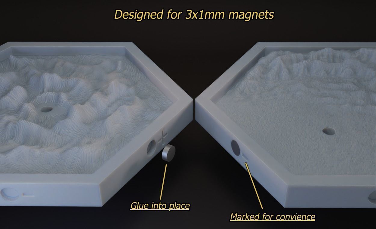 Empires Tiles - Coasts and Rivers Expansion 3D model 3D printable ...