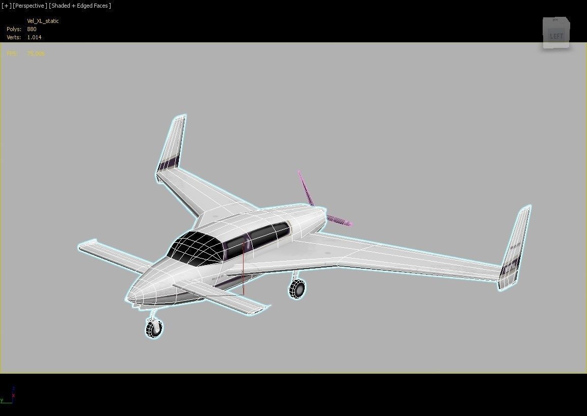 3D model Velocity XL static low poly VR / AR / low-poly | CGTrader