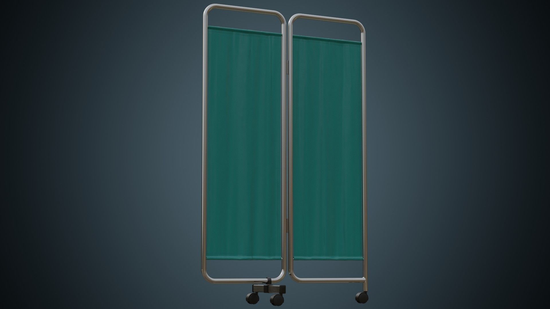 3D model Standing Curtain 1A VR / AR / low-poly | CGTrader