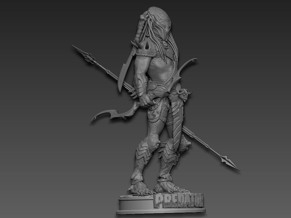 predator 3d 3D model 3D printable | CGTrader