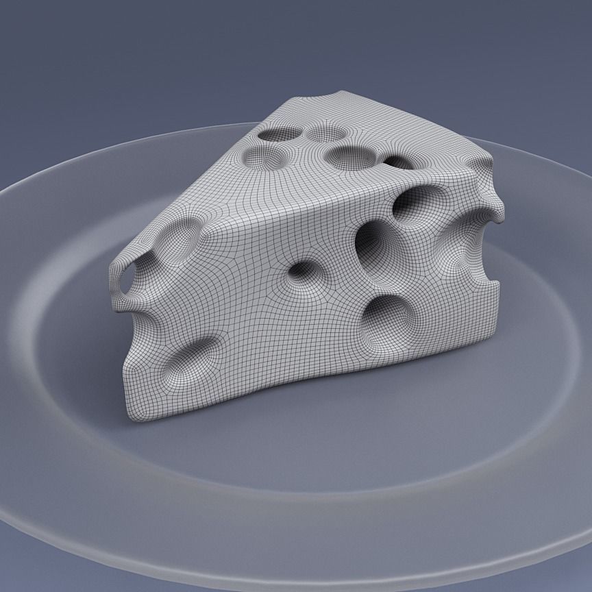 Cheese 3D model | CGTrader