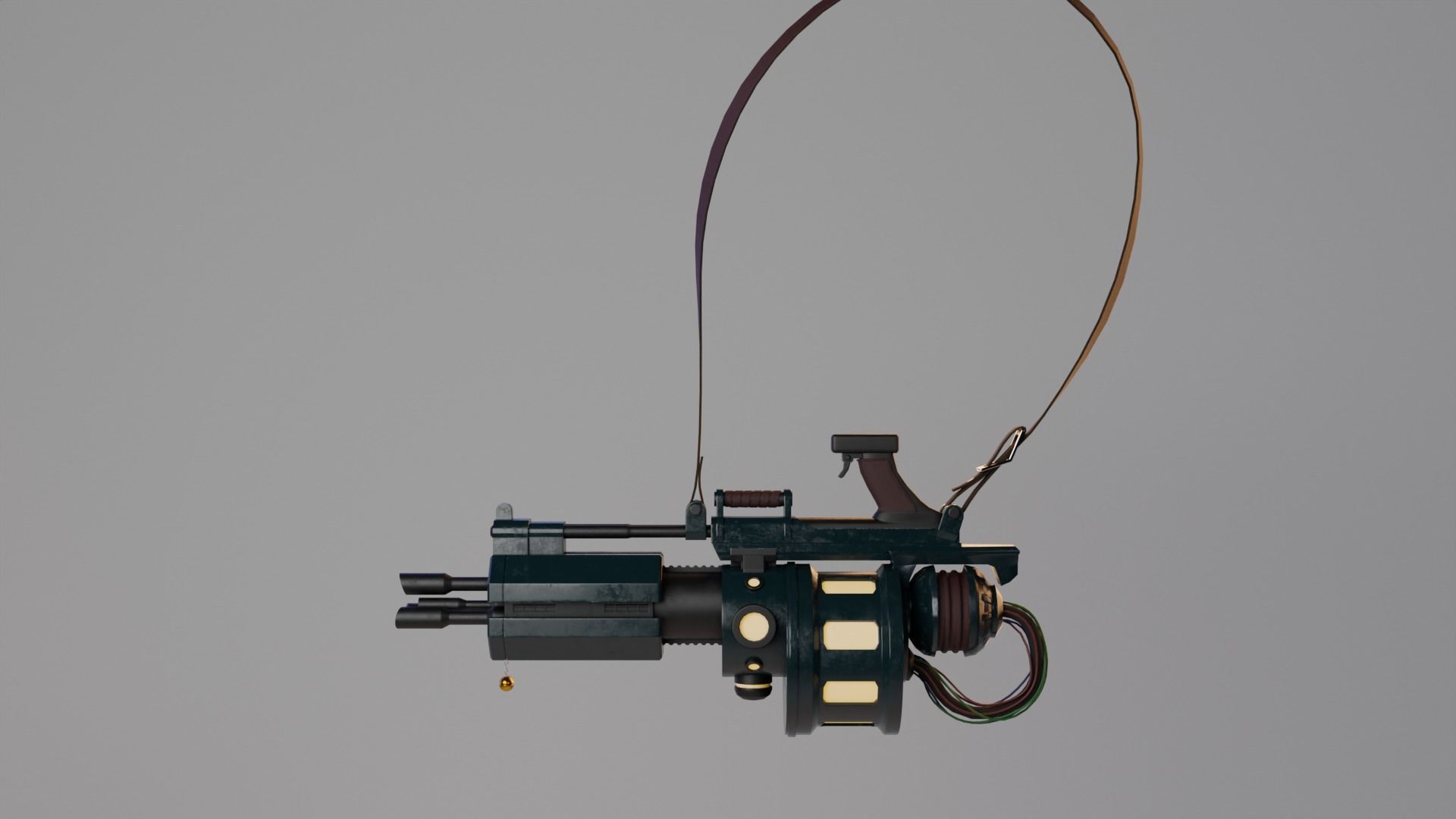 3D model Machinegun Mr Pew Pew VR / AR / low-poly | CGTrader