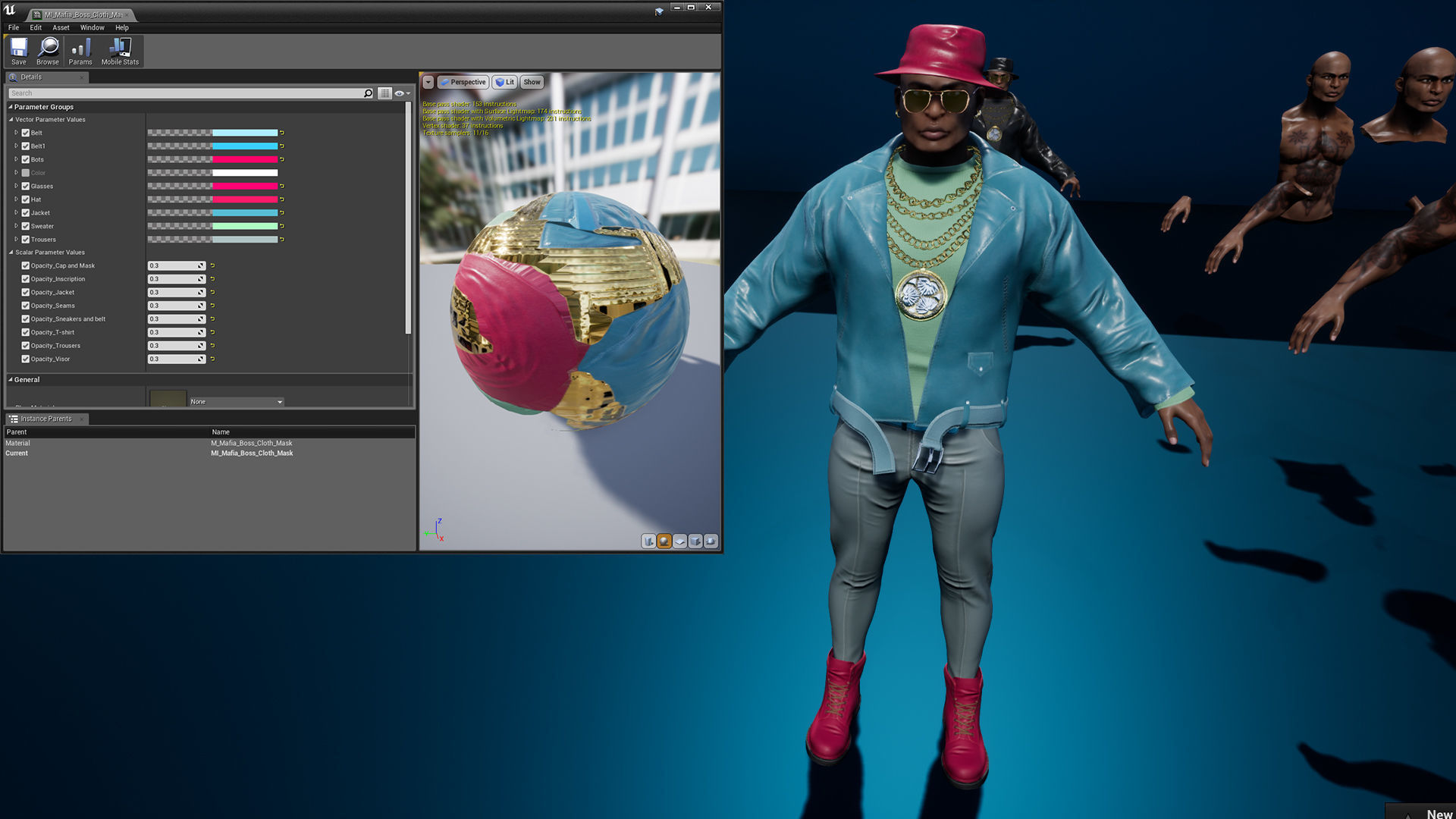 3D model Mafia Boss Modular VR / AR / low-poly | CGTrader