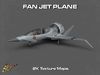 3D model FAN JET PLANE VR / AR / low-poly | CGTrader