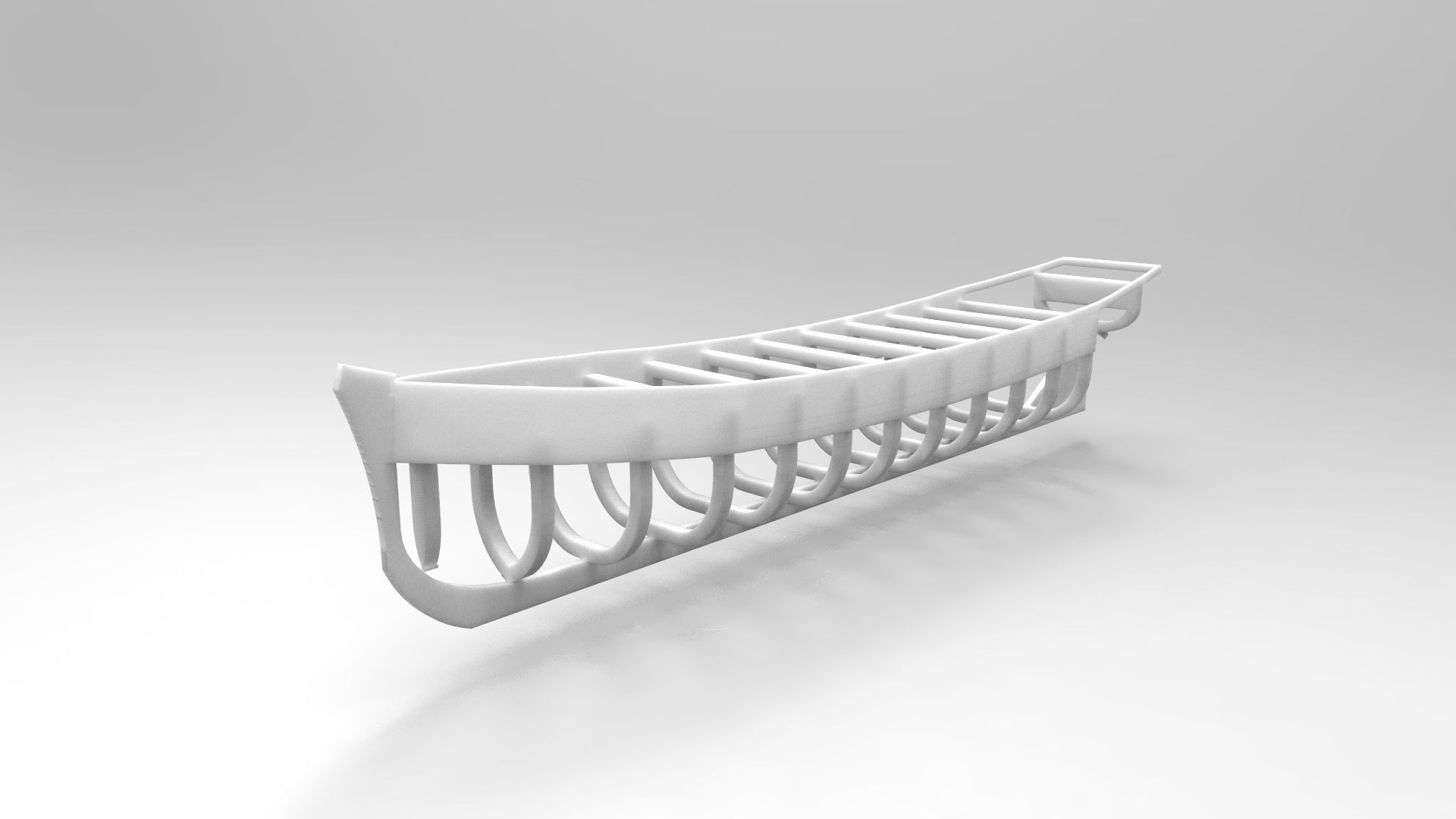 Sailing Ship Frame 3D Print 3D model 3D printable | CGTrader