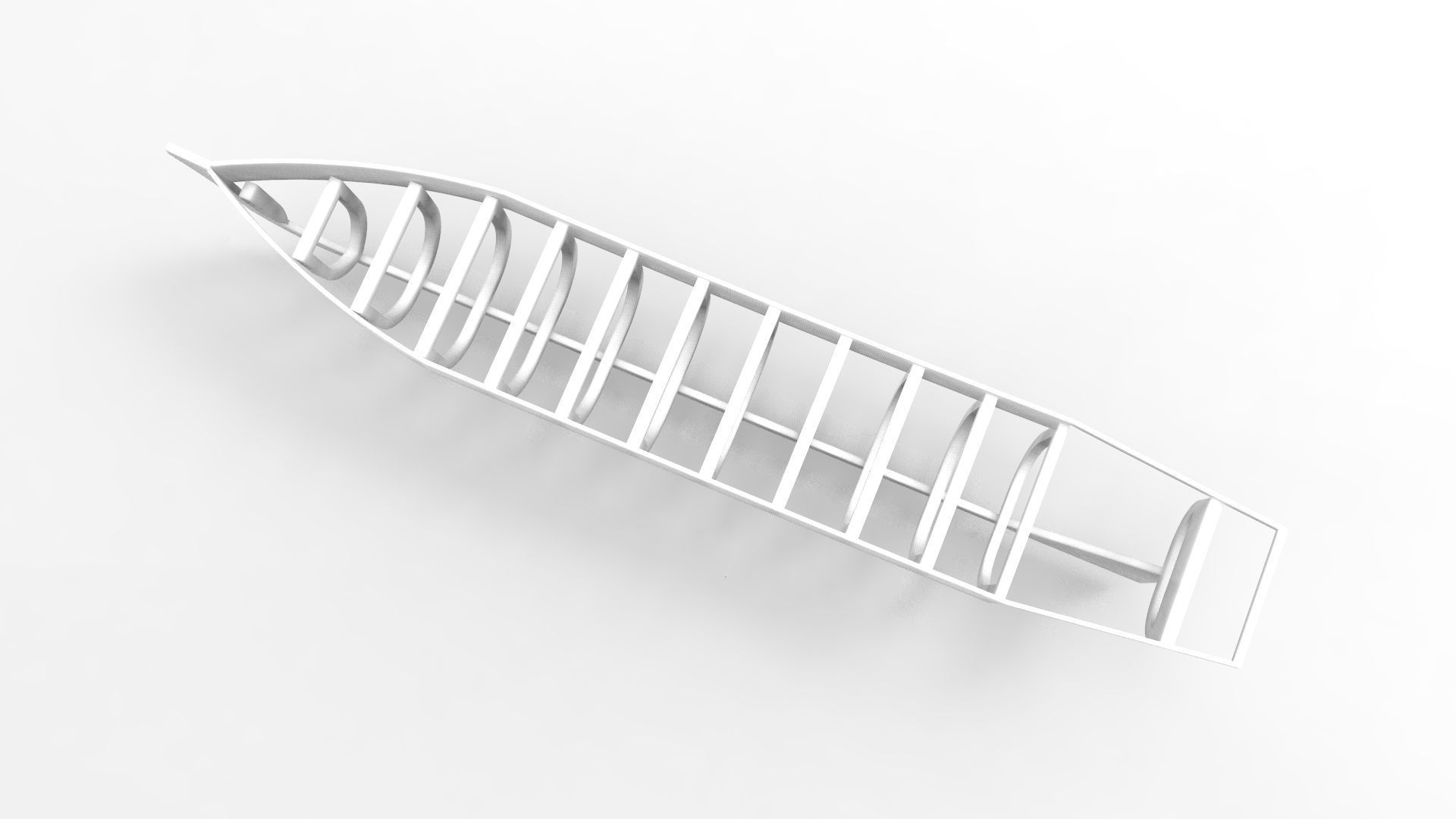 Sailing Ship Frame 3D Print 3D model 3D printable | CGTrader