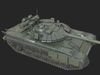 3D model Russian Army T-80BVM T80BVM Main Battle Tank VR / AR / low ...