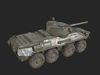 3D model Russian Army 2S23 Nona-SVK Self-propelled howitzer VR / AR ...