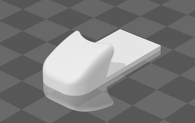 Mouse accessories - Curve Model 3D model 3D printable | CGTrader