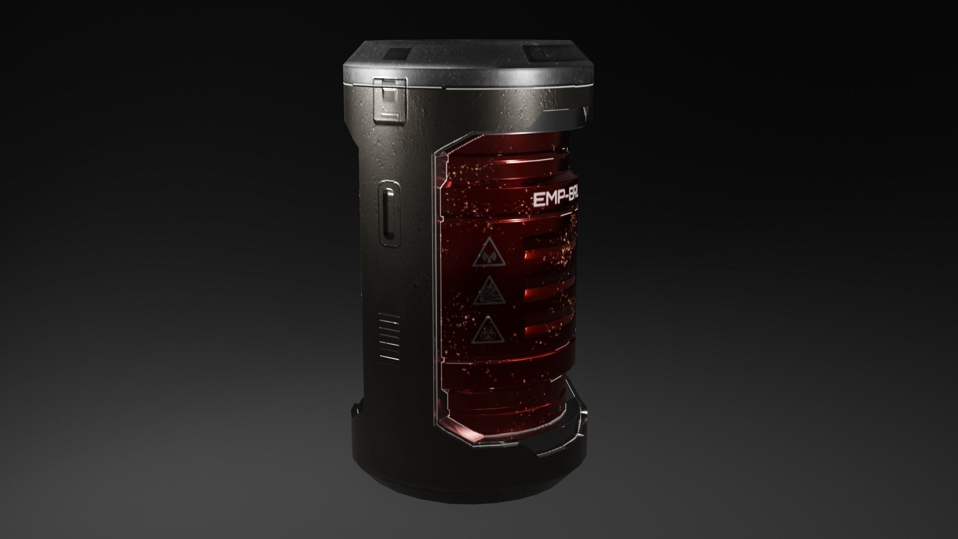 3D model Sci-fi EMP Barrel VR / AR / low-poly | CGTrader
