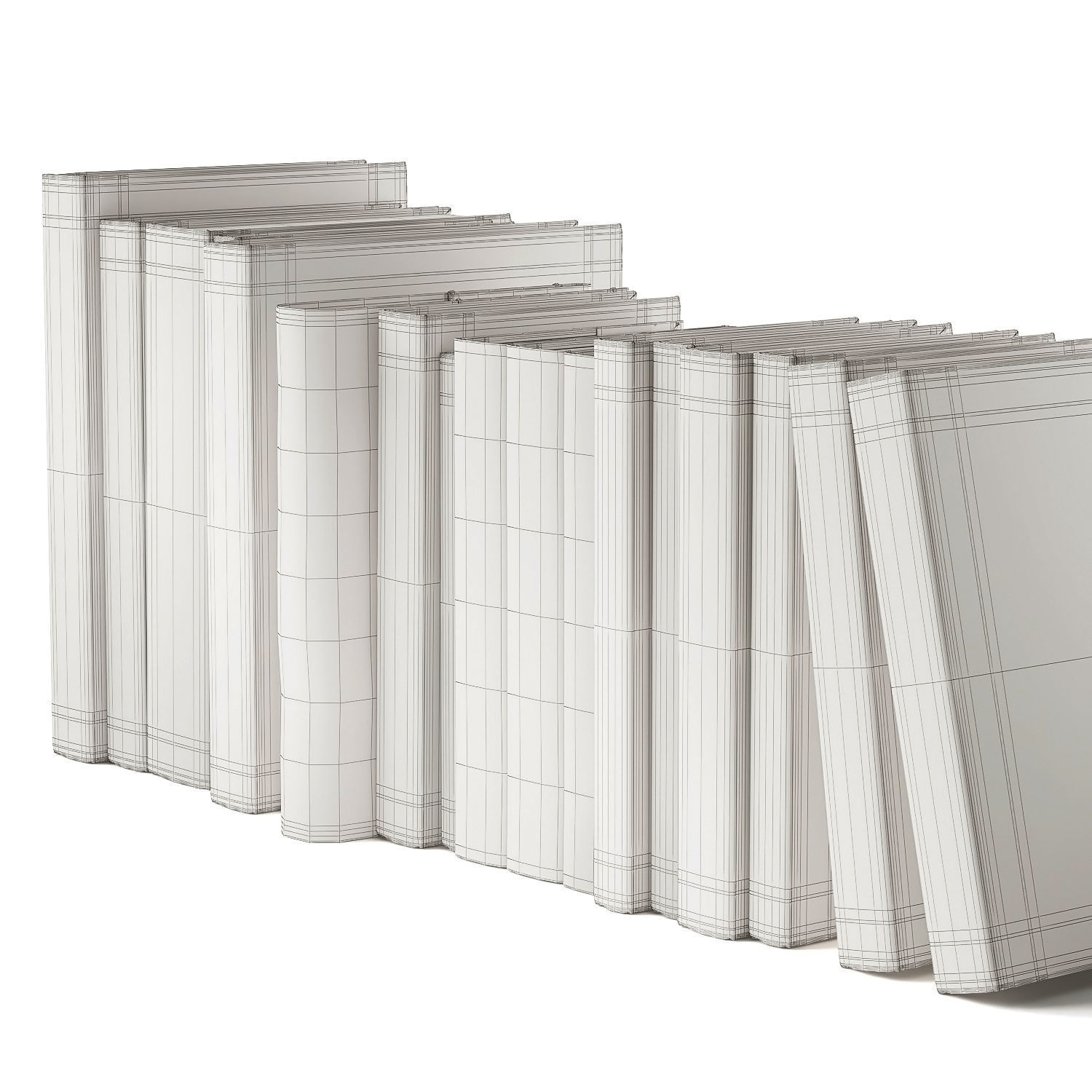 black books 3D model | CGTrader