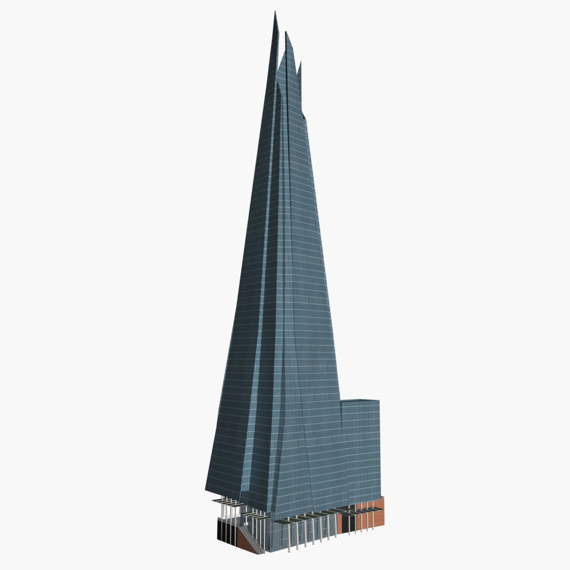The Shard Building 3d Model 3D model | CGTrader