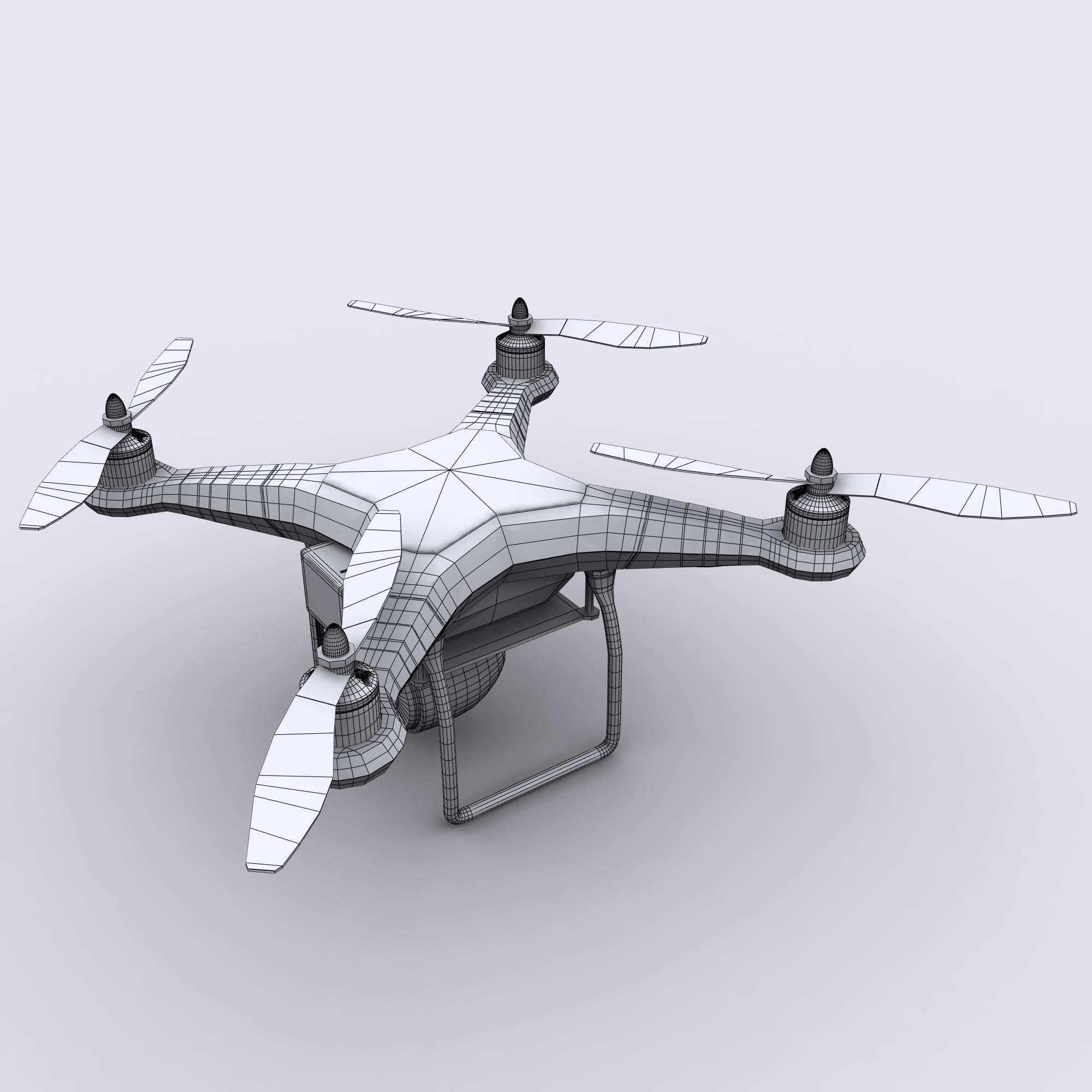 Phantom Quad Copter 3d Model 3D model | CGTrader