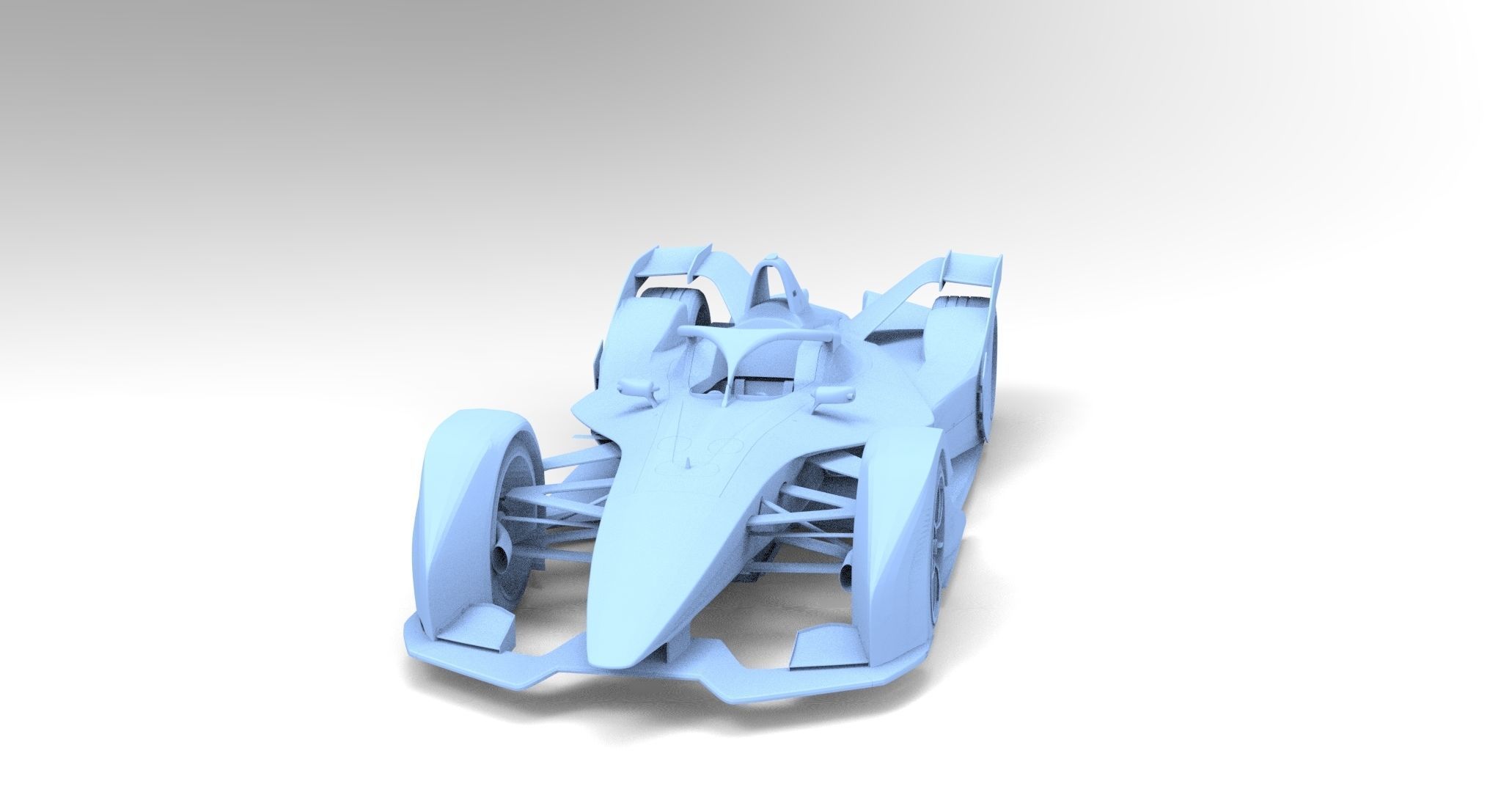 Formula E Gen2 FOR 3D PRINT 3D model | CGTrader