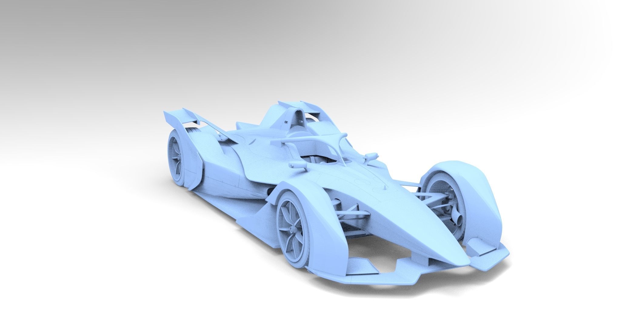 Formula E Gen2 FOR 3D PRINT 3D model | CGTrader