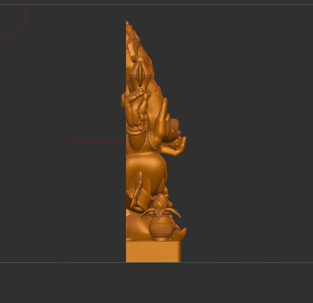 Lord Ganesha 3D model 3D printable | CGTrader