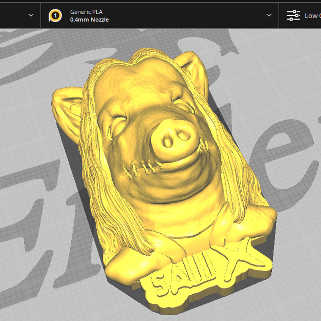 Saw X Pig Mask 3D model | CGTrader