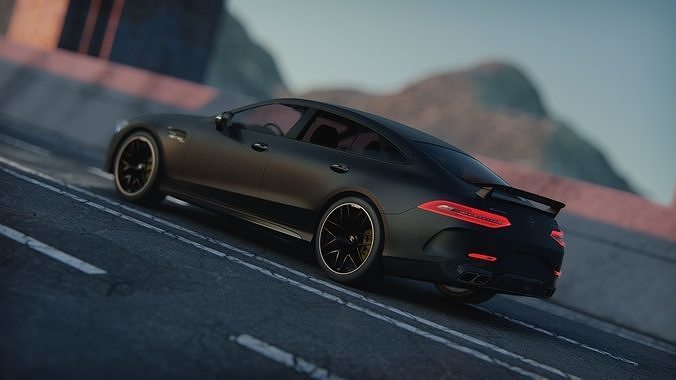 Mercedes AMG GT63 2019 3D model | CGTrader