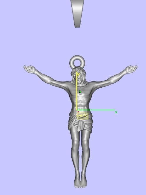 3D model Jesus pendant VR / AR / low-poly | CGTrader