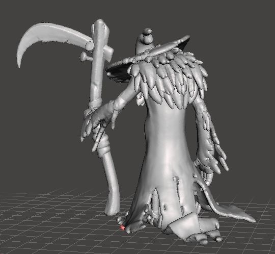 Jack O Lantern Boss miniature model for fantasy games dnd rpg 3D model ...