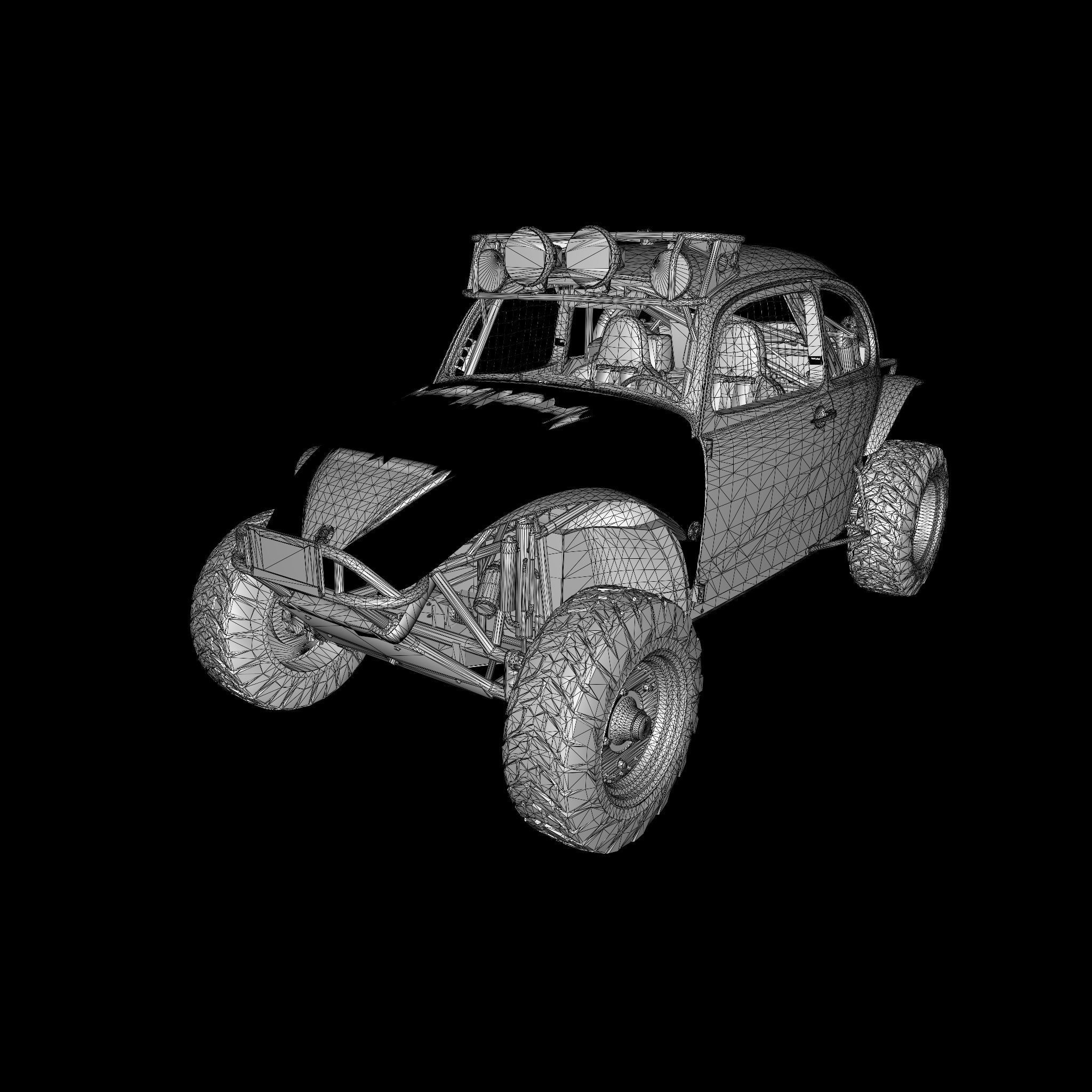 VW Baja 1985 3D model | CGTrader