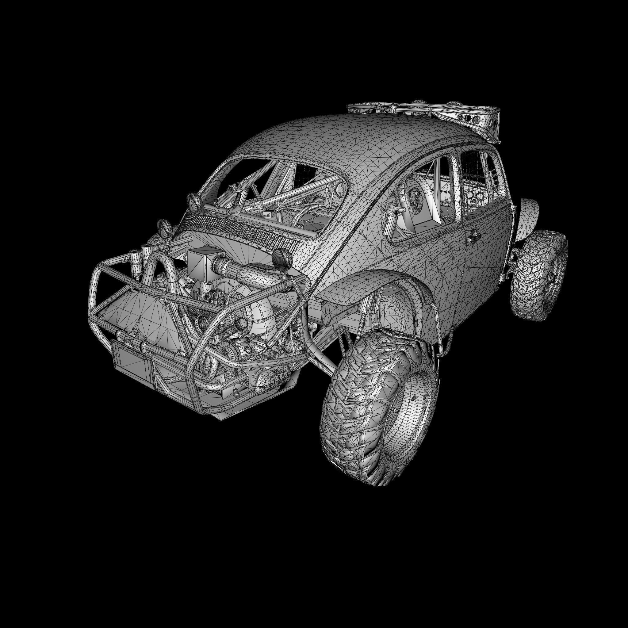 VW Baja 1985 3D model | CGTrader
