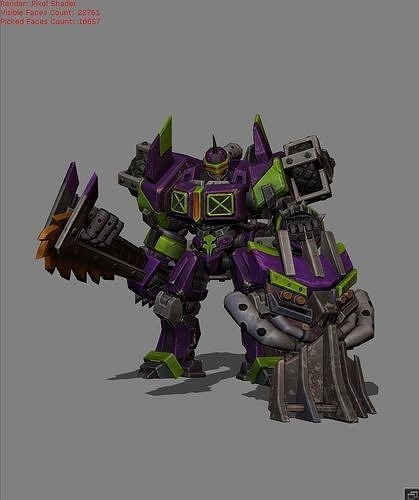 3D model Johnson Death Ride Skin VR / AR / low-poly | CGTrader