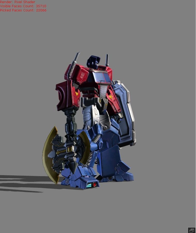 3D model Johnson Optimus Prime Skin VR / AR / low-poly | CGTrader