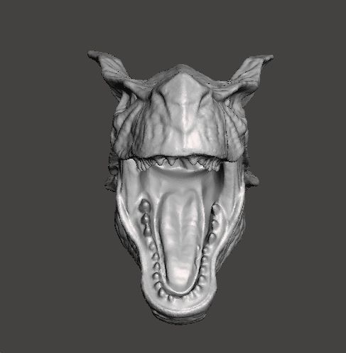 MH TIGREX HEAD PVC PLASTIC FIGURE TOY MODEL DRAGON MONSTER 3D model 3D ...