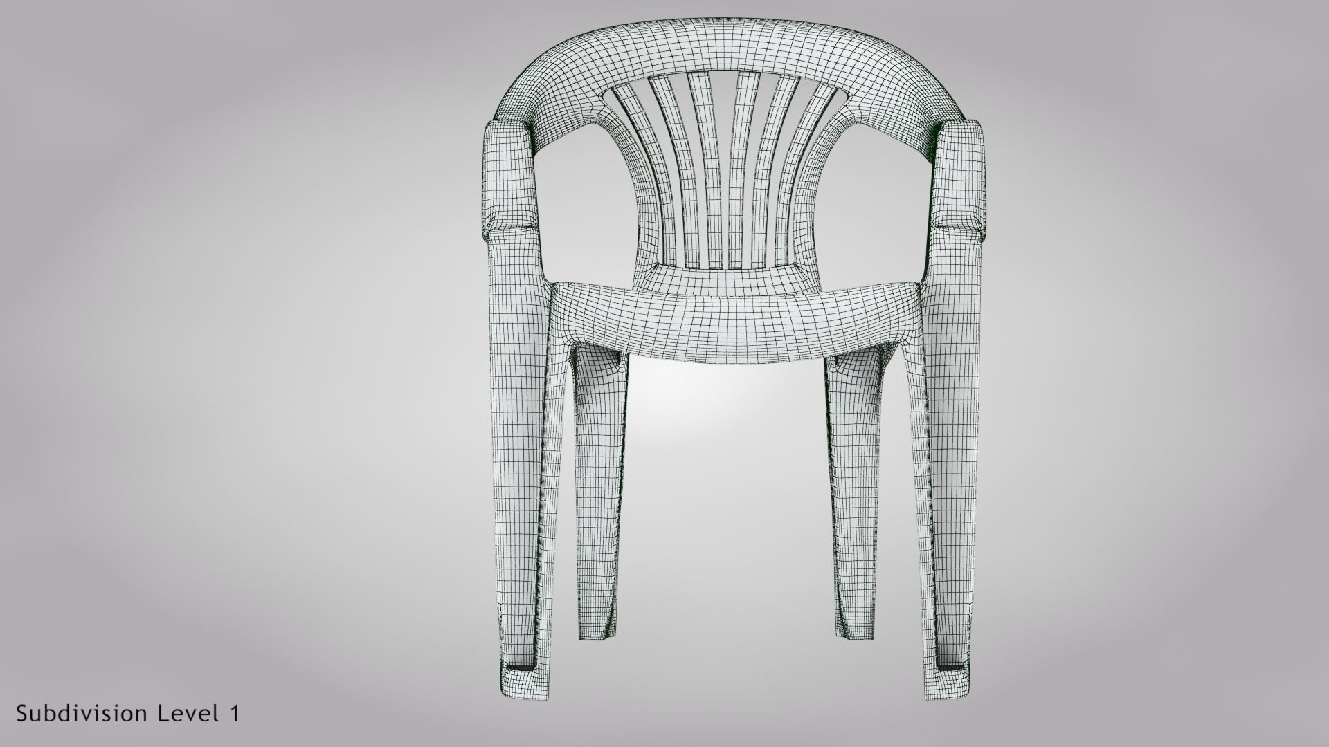 Plastic Chair 3D model | CGTrader